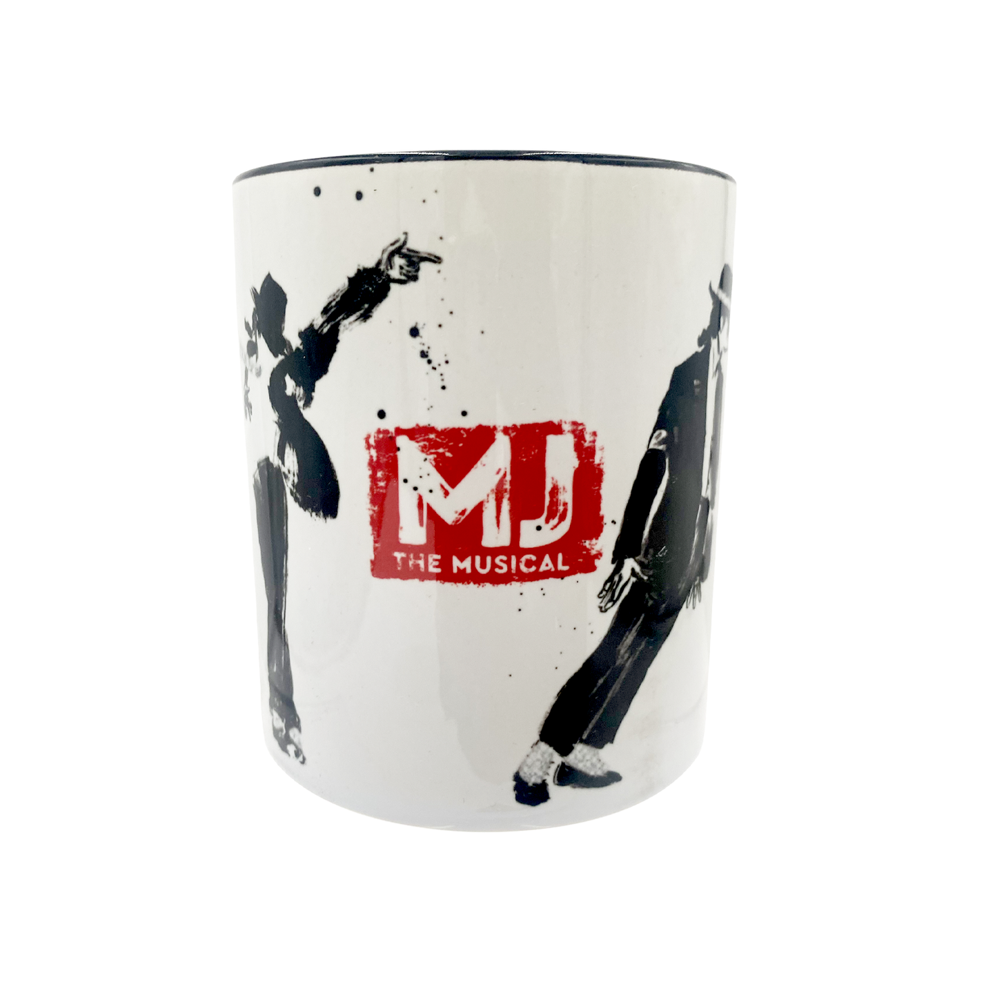 MJ THE MUSICAL White Logo Mug – BMS Australia